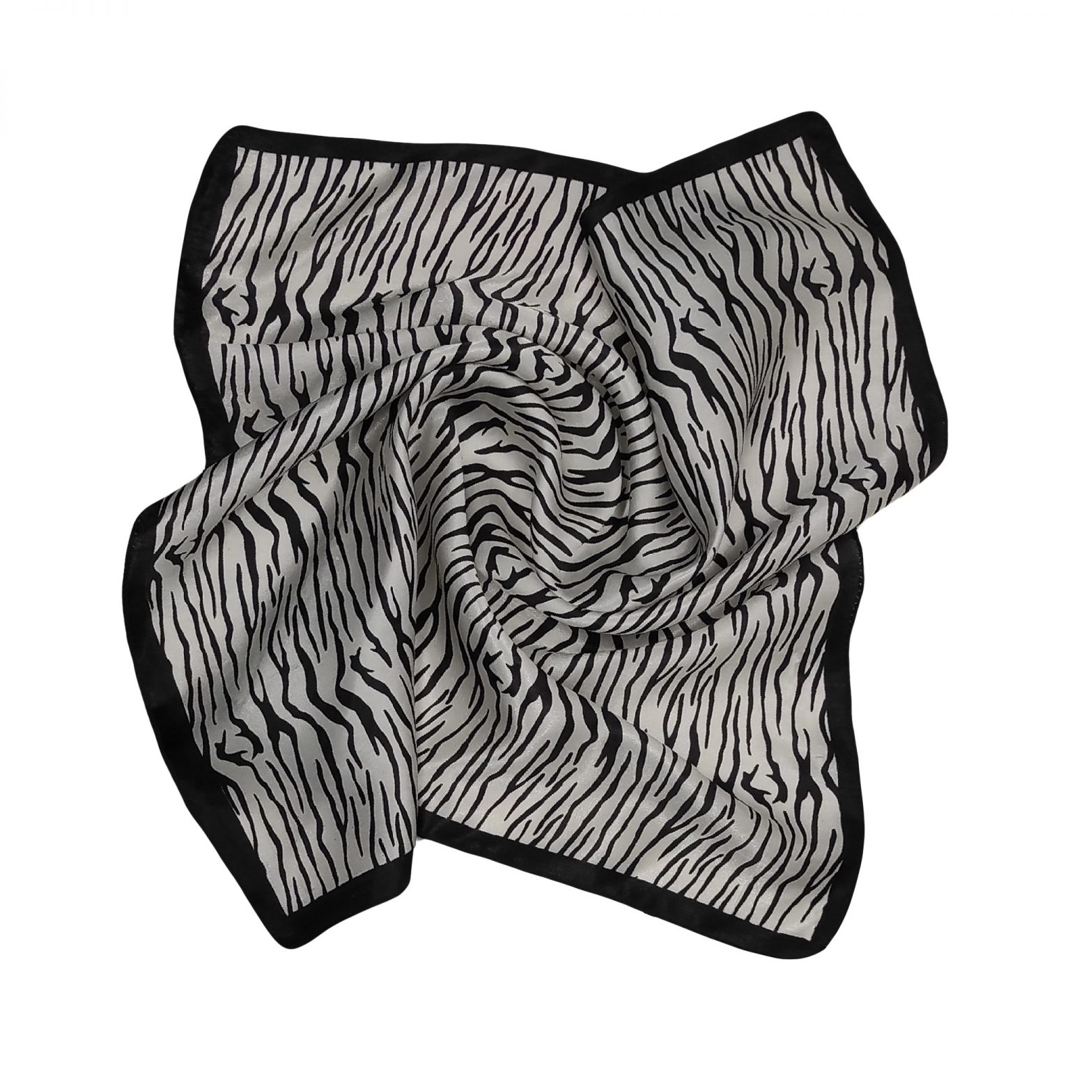 Μαντήλι Γυναικείο Σατέν τετράγωνο σε animal print