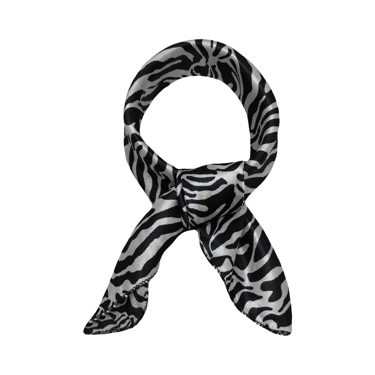 Μαντήλι Γυναικείο Σατέν τετράγωνο σε animal print